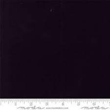 Bella Solids Black - Ensfarvet - Patchworkbutikken i Nordsjælland
